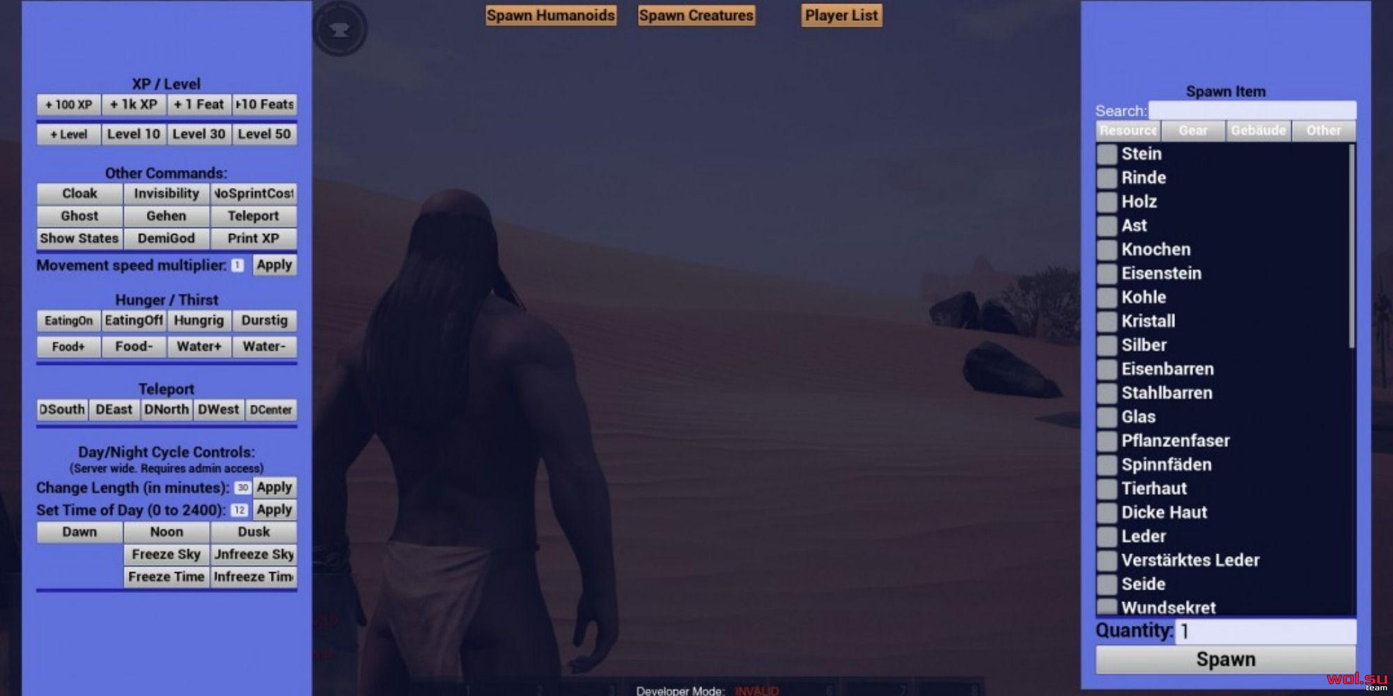 Conan Exiles — консольные команды
